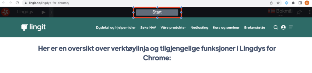 Lingdys for Chrome: Opplæring og støtte - Everway AS